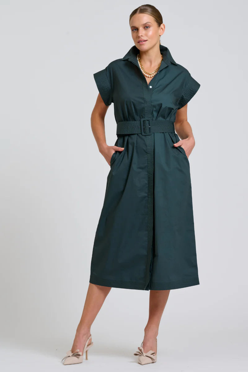 The Fifi Shirt Dress - Slate | Shirty – Eumundi Style
