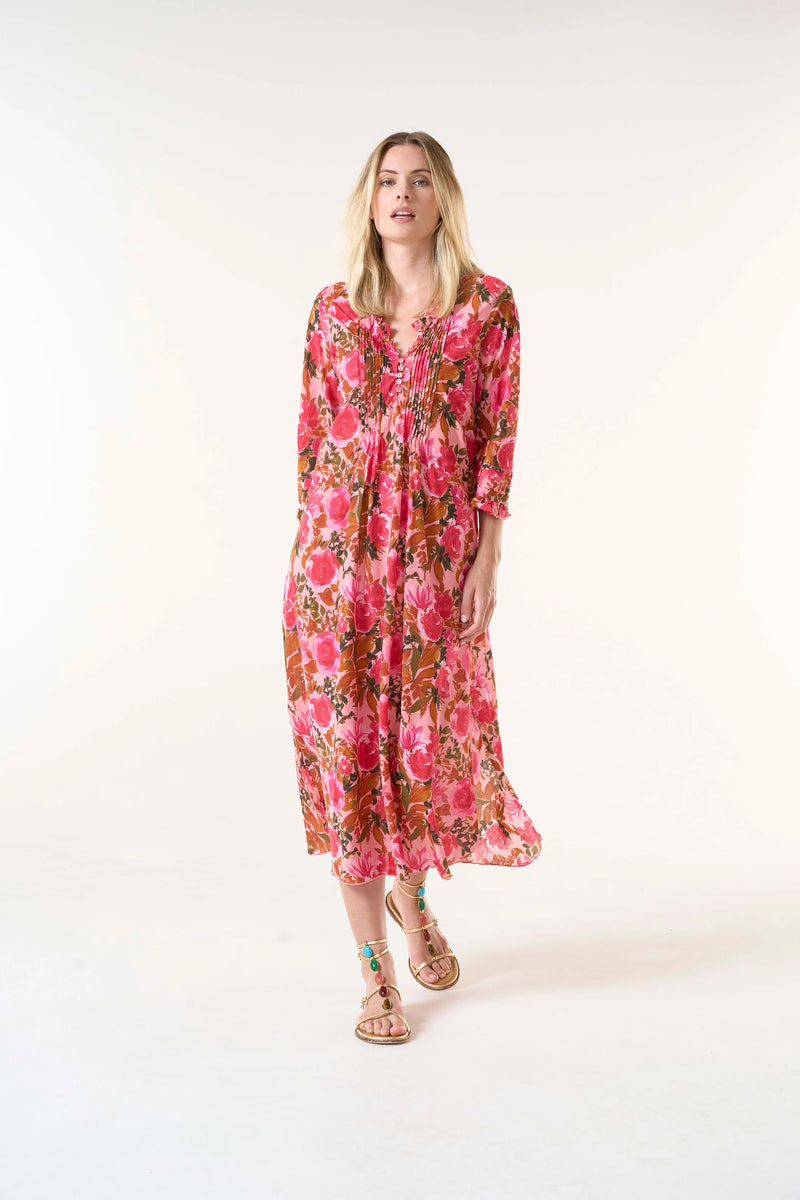 Long Poppy Rose Dress | OneSeason – Eumundi Style