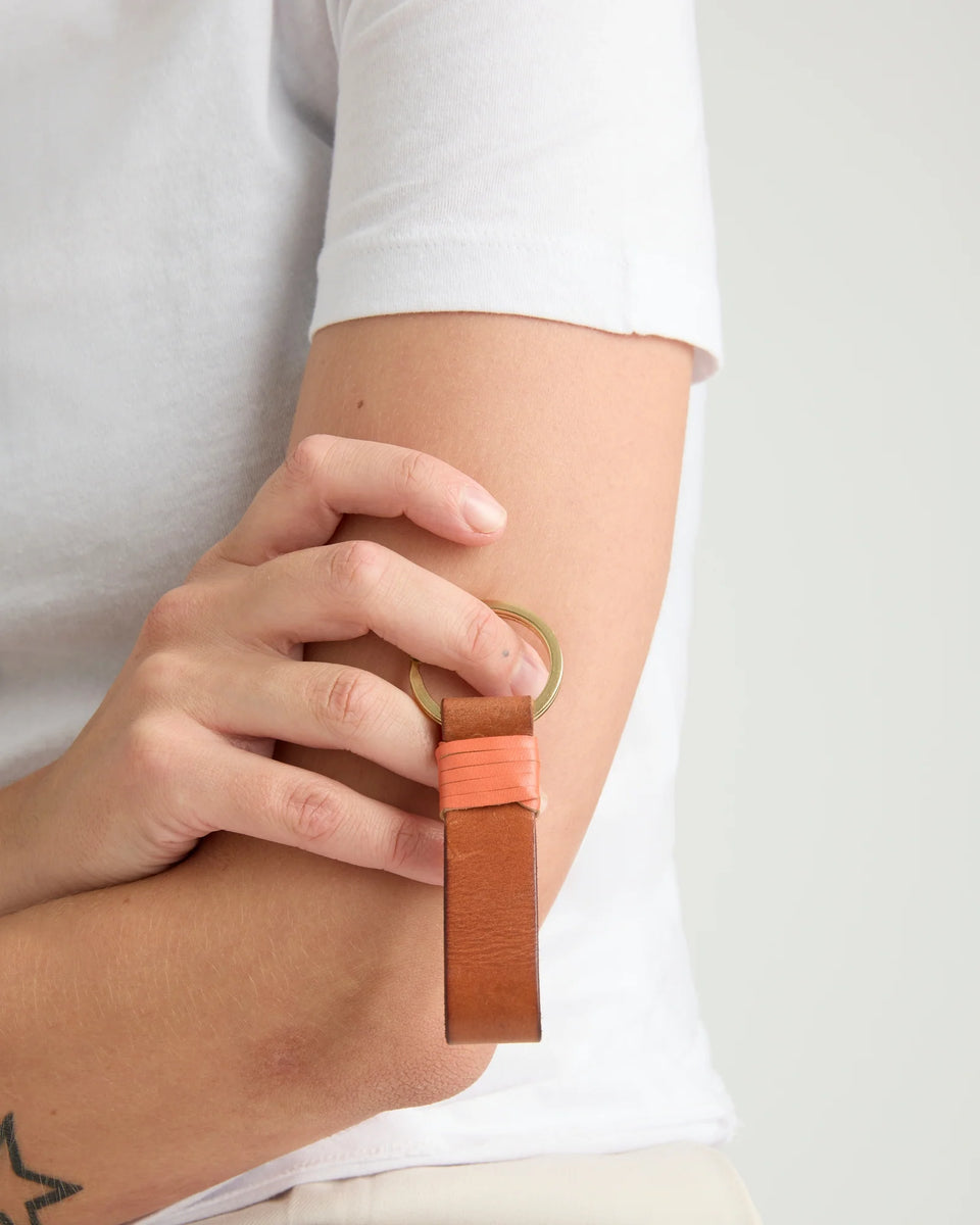 Remy Key Ring - Cognac – Eumundi Style