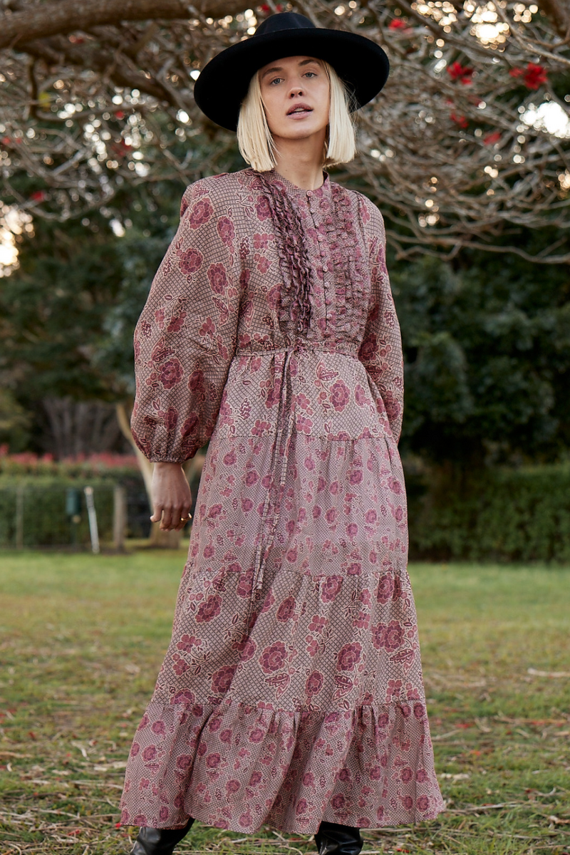 zeal dress - mumbai bloom | zoe kratzmann – Eumundi Style